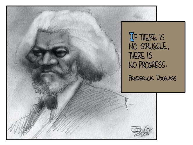 Frederick Douglass – Margolis & Cox Editorial Cartoons