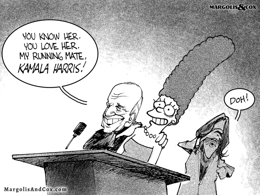 Marge and Kamala – Margolis & Cox Editorial Cartoons